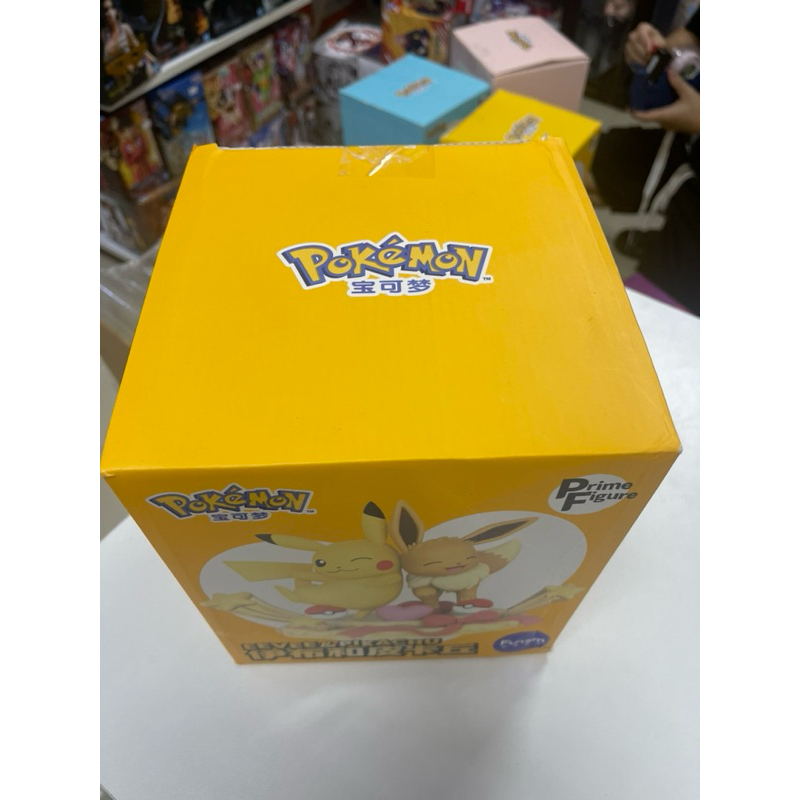 Mô hình Pokemon cao cấp - Eevee & Pikachu Prime Figure siêu đẹp chính ...