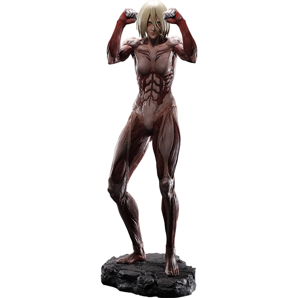 Mô hình Attack On Titan - Annie Female Titan Ichiban Kuji Mega Impact Figure chính hãng Bandai ...